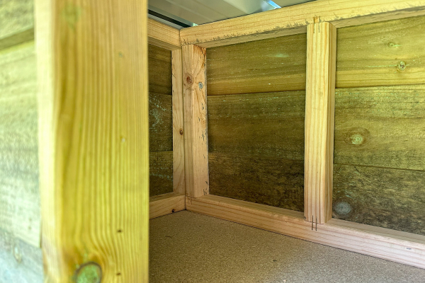 Timber Dog Kennel (Flat Roof) - SteelChief