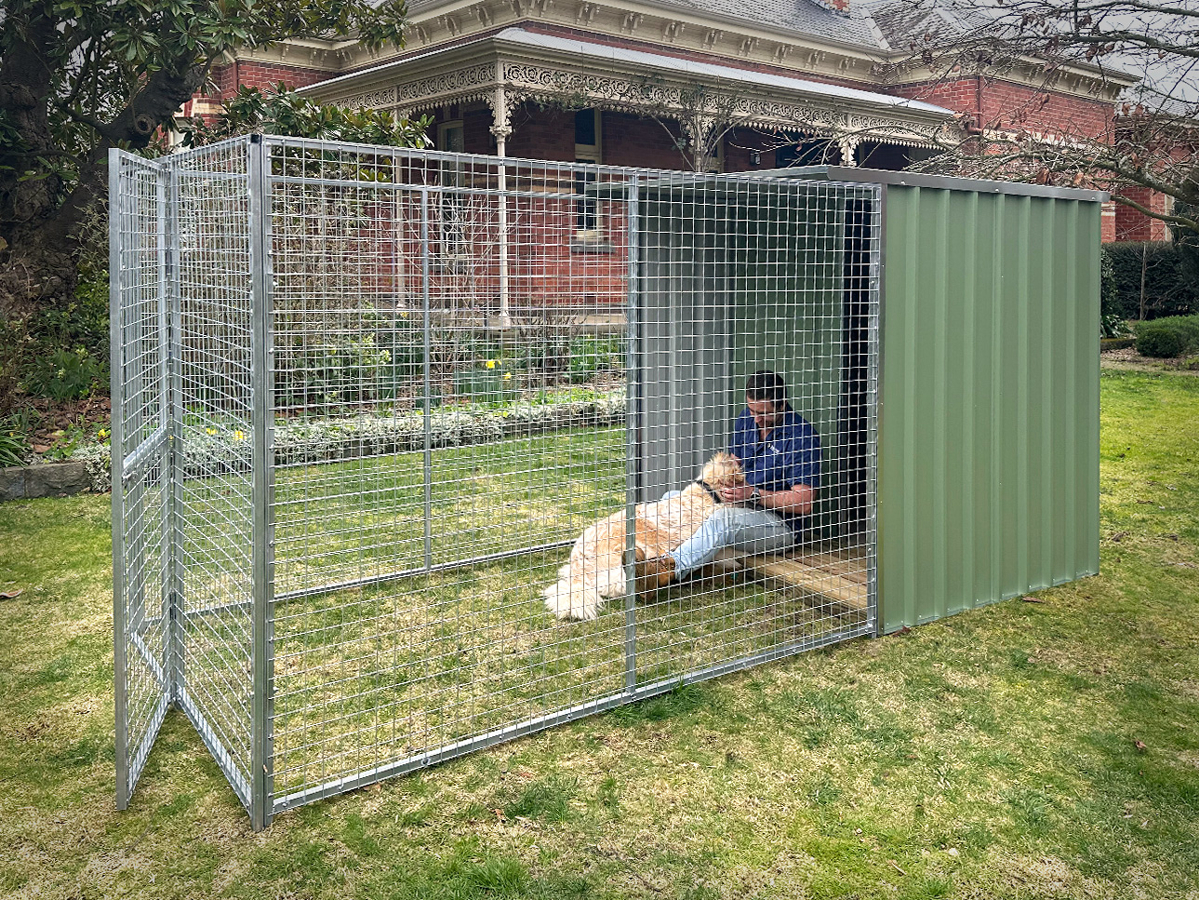 Heavy Duty Dog Pen (Single) - SteelChief