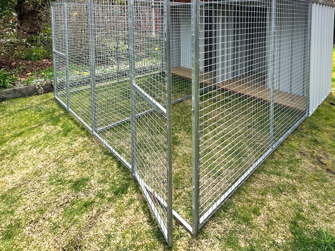 Heavy Duty Dog Pen (Double) - SteelChief