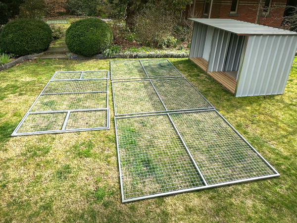 Heavy Duty Dog Pen (Double) - SteelChief