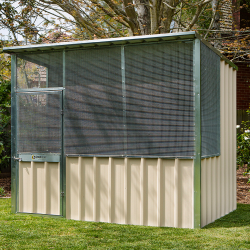 Skillion Roof Aviary - SteelChief